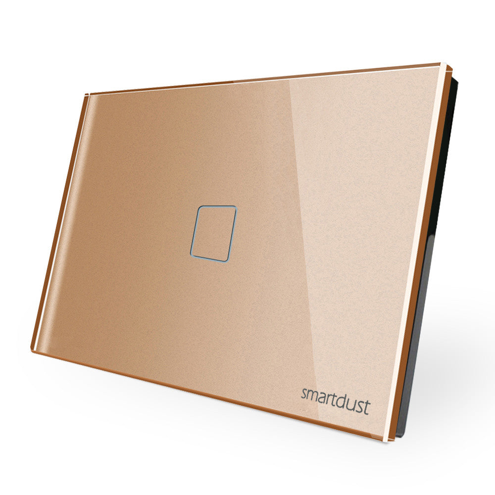 WIFI Smart Touch Switch | US/AU Standard 118*72mm 1 GANG 1 Way Tuya App ...